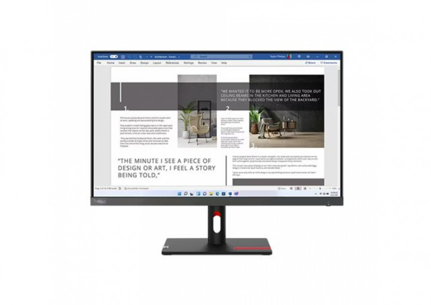 MON 27 LENOVO S27i-30 27" FHD/IPS/HDMI/VGA/100Hz/3Y, 63DFKAT4EU