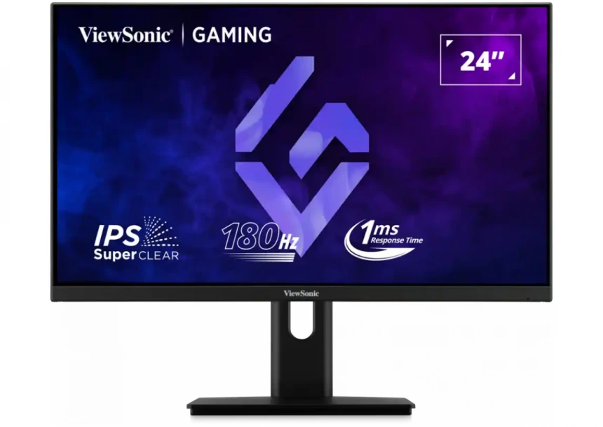 Monitor 24 Viewsonic XG24G1 1920x1080/ Full HD/IPS/180Hz/1ms/2xHDMI/DP/HDR10/Pivot