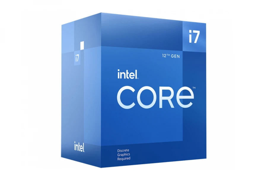 Procesor INTEL Core i7 i7-12700F 12C/20T/2.1GHz/25MB/65W/14nm/Alder Lake/LGA1700/BOX