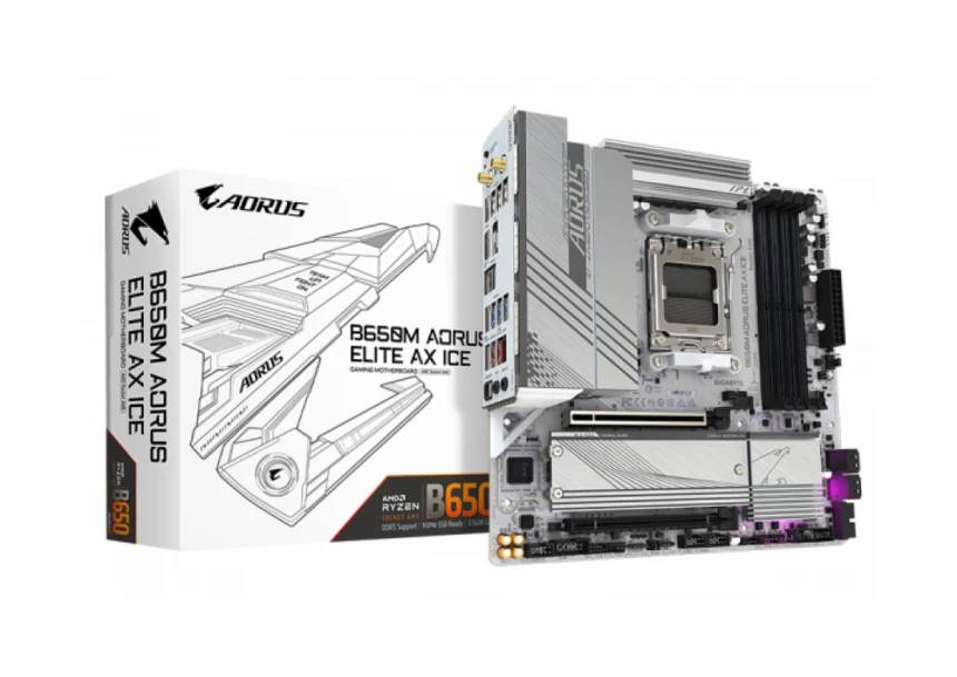 MB AM5 Gigabyte B650M A ELITE AX ICE