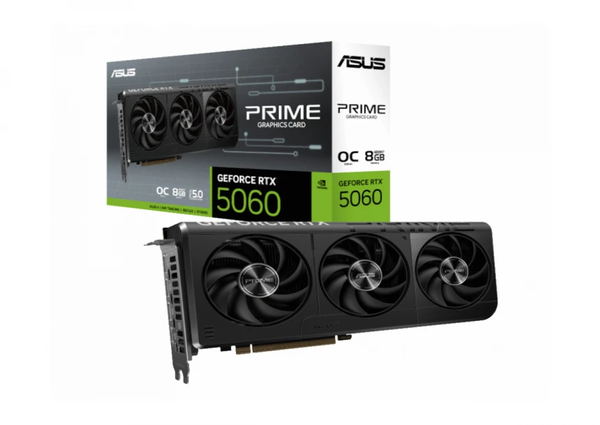 Graficka karta ASUS PRIME RTX 5060 8GB/GDDR7/128bit/crna