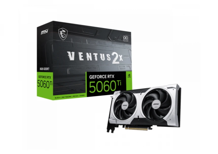 SVGA MSI RTX5060Ti Ventus 2X Plus OC 8GB GDDR7, V536-001R