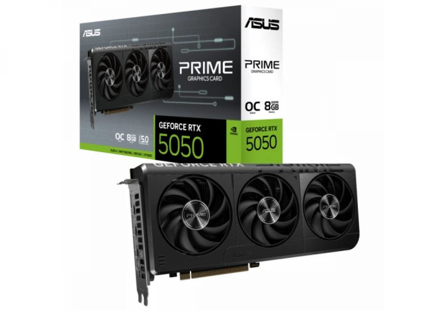SVGA ASUS RTX 5050 PRIME 8GB GDDR6, PRIME-RTX5050-O8G