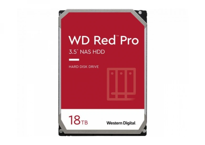 HDD SATA 18TB WD181KFGX WD RED Pro NAS 7200 RPM 512MB
