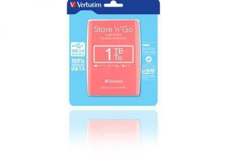 Verbatim HDD 2TB Black Kocka (53195)