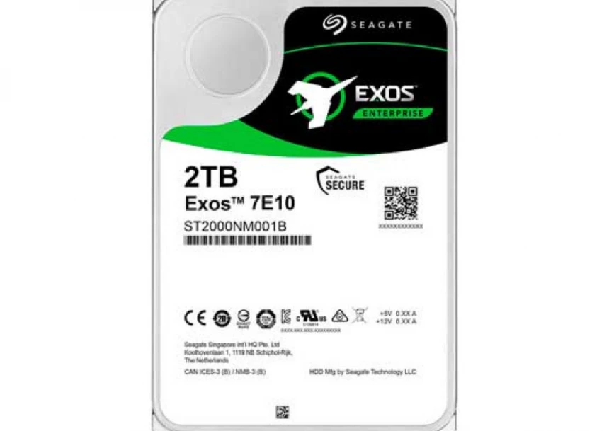 HDD SAS 2TB Seagate Exos 7E10 ST2000NM001B 7200rpm 256MB Enterprise