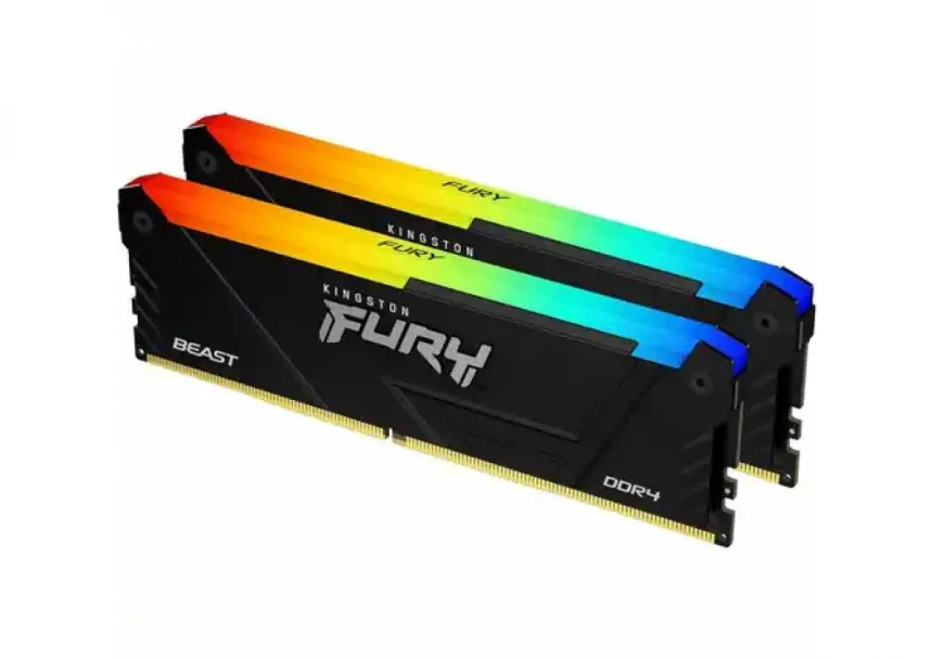 Memorija DDR4 64GB 3600MHz (2x32) Kingston Fury Beast RGB KF436C18BB2AK2/64