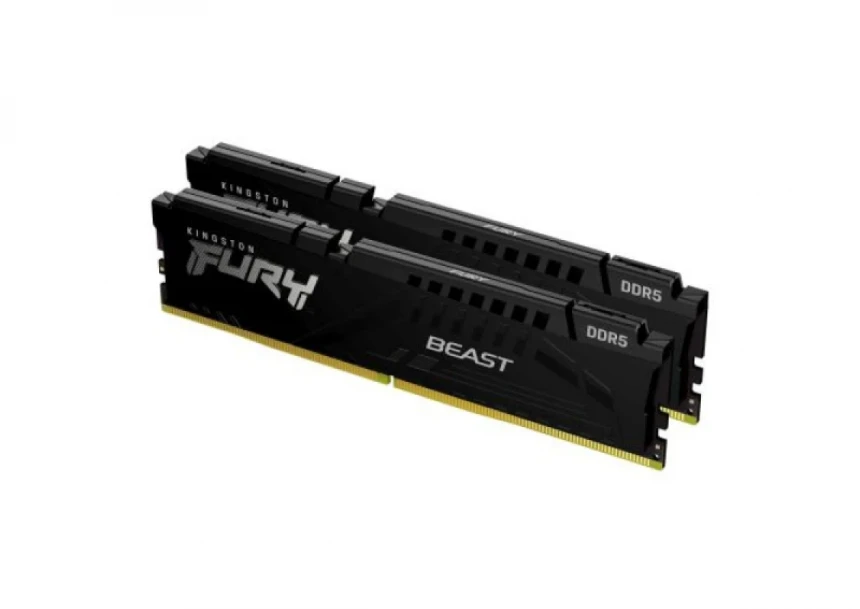 Memorija DDR5 64GB (2x32GB) 5600MHz Kingston Fury Beast KF556C36BBEK2-64