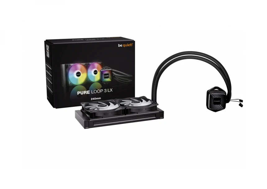 CPU vodeno hladjenje Be Quiet Pure Loop 3 LX 240mm BW030EU (AM4/AM5/1851/1700/1200/1151/1150)