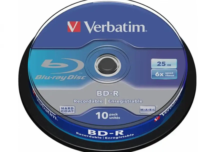 Blue-Ray Verbatim 25GB 1/10 6x/zvono