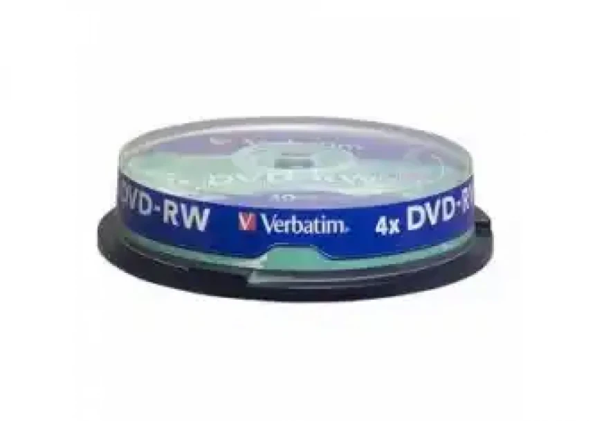 VERBATIM DVD-RW 4.7GB 4X 43552 MATT SILVER