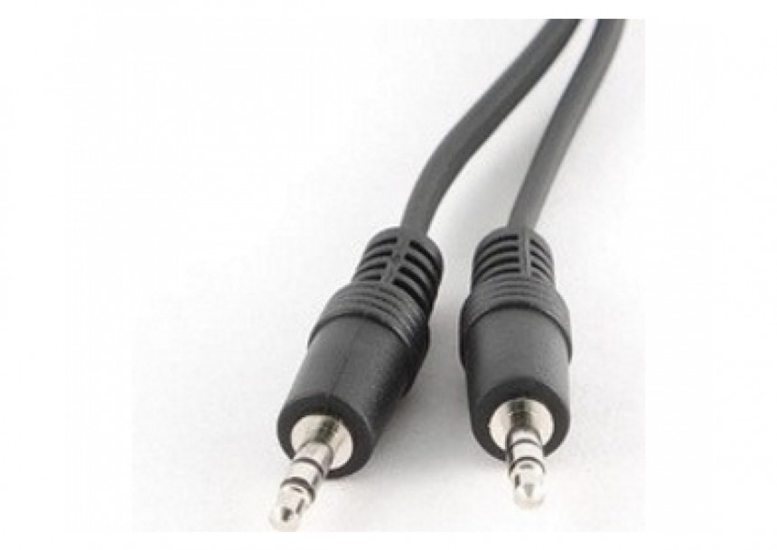 Kabl audio 3.5mm - 3.5mm M/M 5m crni