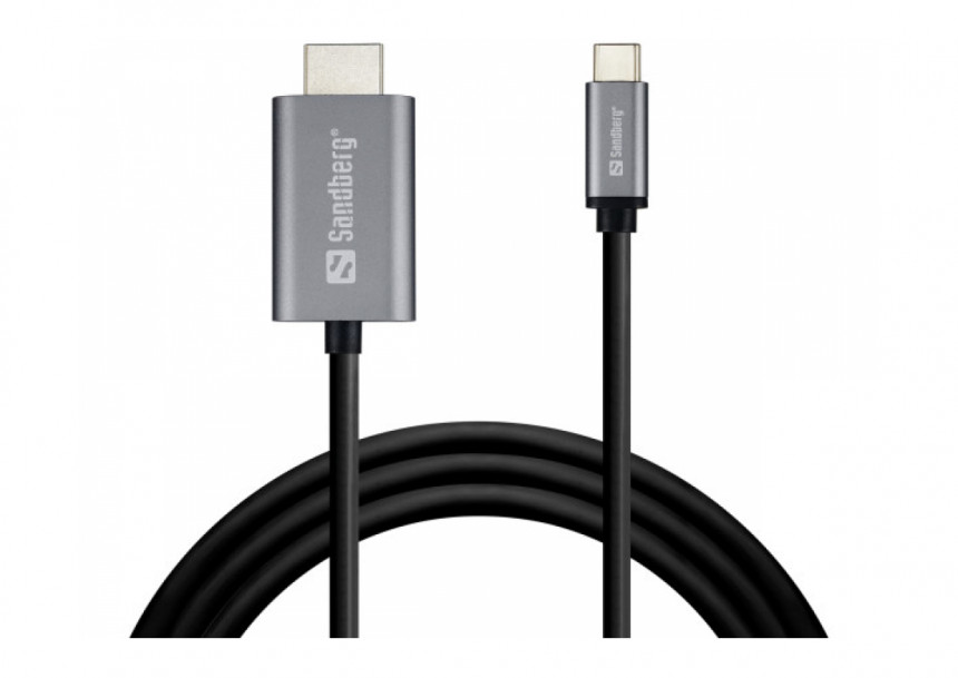 Kabl Sandberg USB C - HDMI 4K 136-21