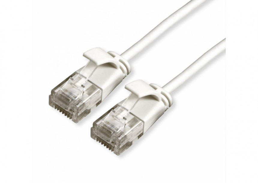 Roline UTP PatchCord Cat6A LSOH Data Center white 0.5m Cl EA
