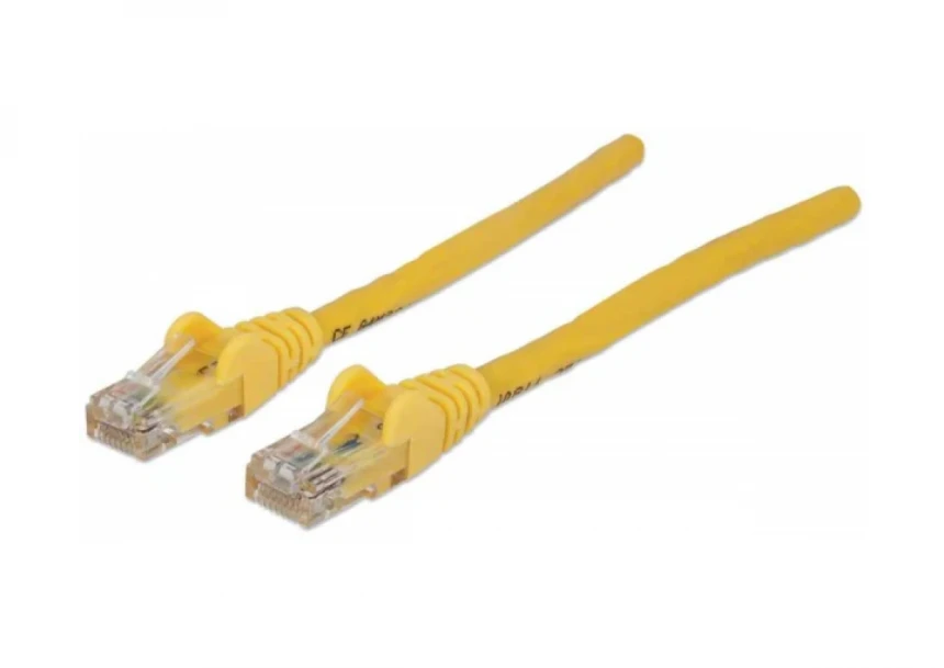 UTP cable CAT 6 sa konektorima 1m Intellinet ŽUTI