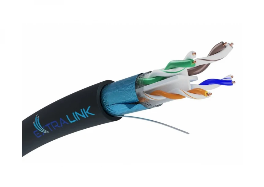 Extralink CAT6 FTP (F/UTP) v2 outdoor cable, na metar