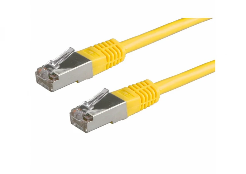 Secomp Value SFTP (PiMF) PatchCord Cat6/Cl.E, žuti, 0.5m