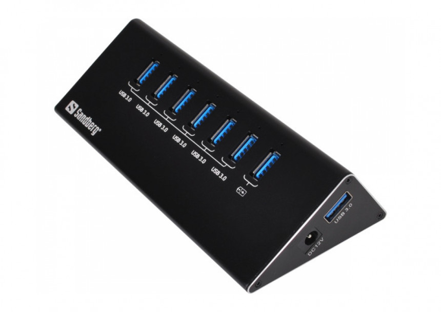 USB HUB 7 port Sandberg USB 3.0 sa napajanjem 133-82