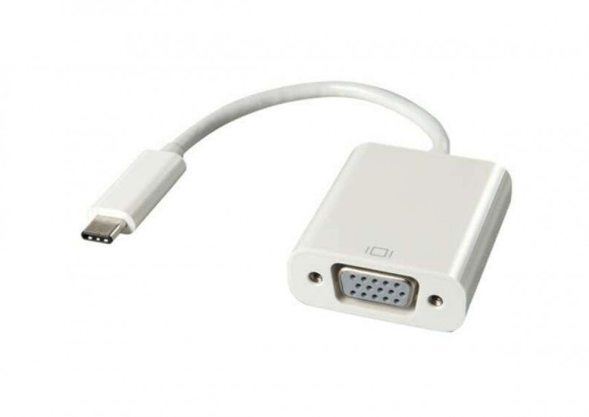 Adapter Stars Solutions Type c na VGA beli M/F