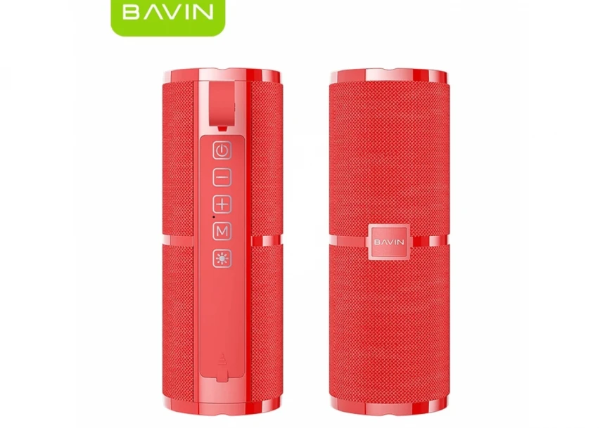 Bavin bluetooth zvučnik 8W crvena