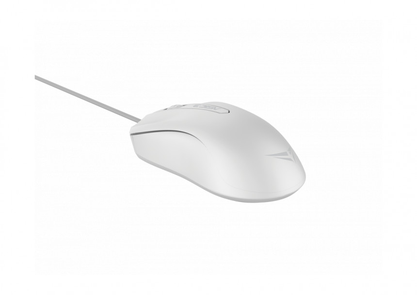 Alcatroz Asic 3 USB Optical Mouse White