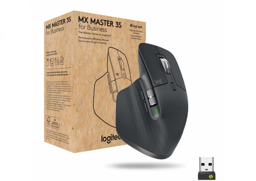 Bežični miš Logitech MX Master 3S 8000dpi, graphite