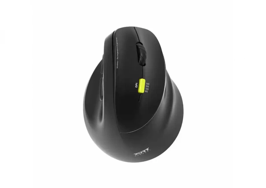 Bežični miš Port Designs Ergonomic 2.4 GHz Bluetooth punjivi