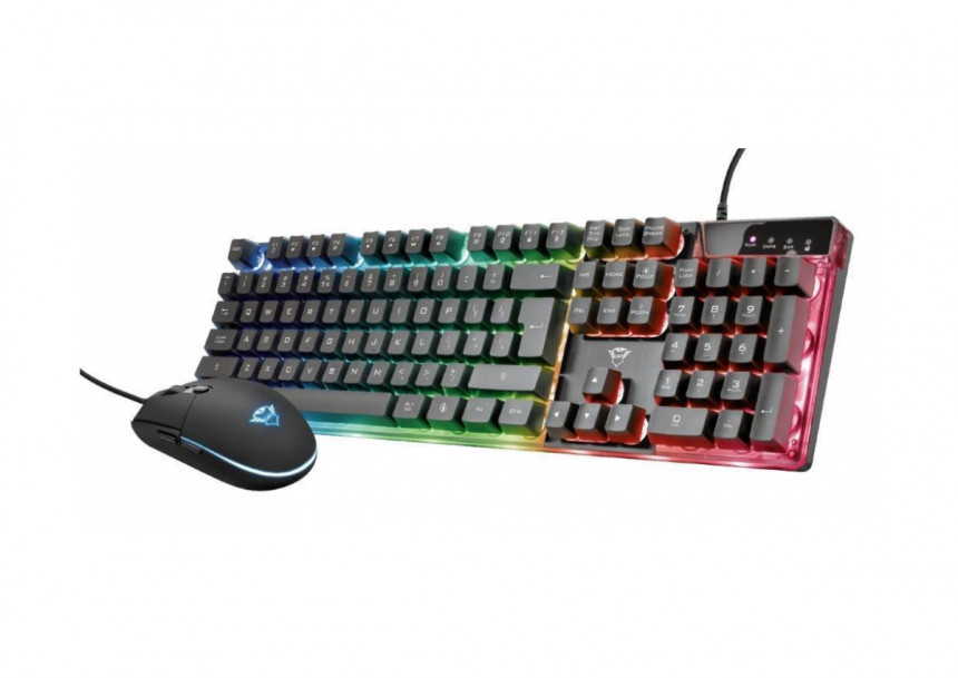 Trust GXT 838 AZOR COMBO US (keyboard with mouse) (23289)
