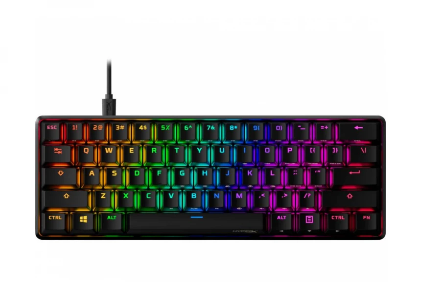 Tastatura HP HyperX Alloy Origins 60/Mehanička/Gaming/ HX Red/US Layout/4P5N4AA/crna