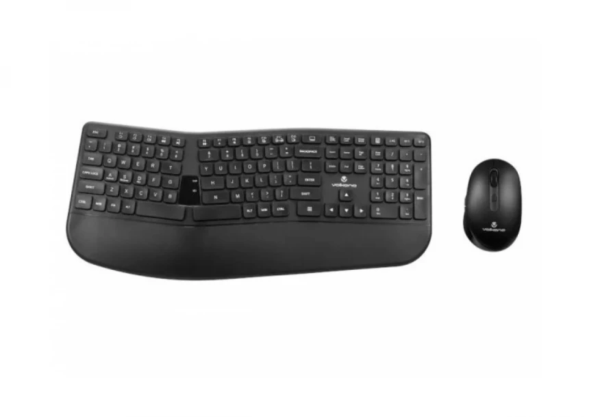 Tastatura + miš Wireless Volkano Vulcan US VK-20302-BK crna
