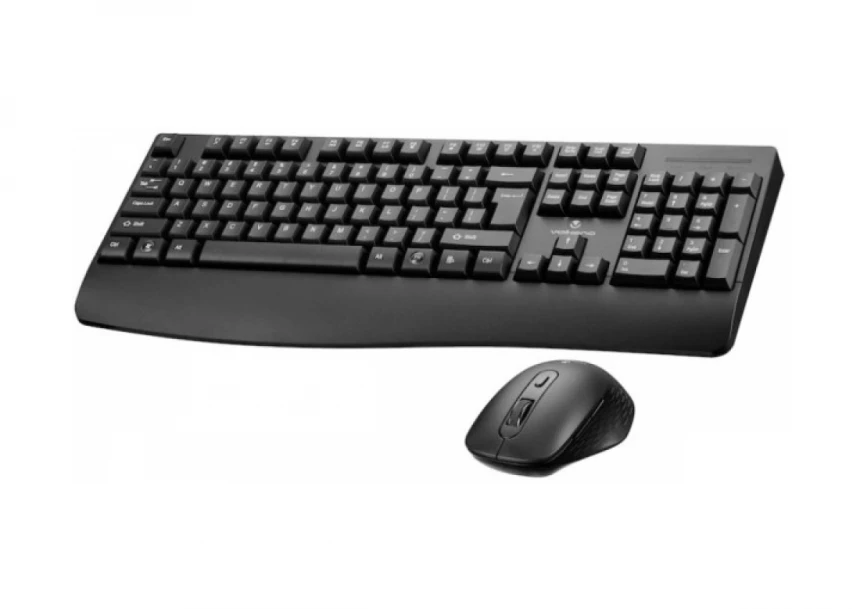Tastatura + miš Wireless Volkano Meteor US VK-20245-BK crna