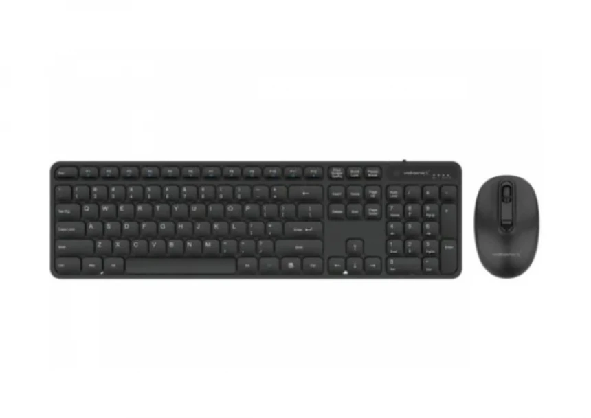 Tastatura + miš Wireless VolkanoX Garnet VKX-20008-BK, US crna