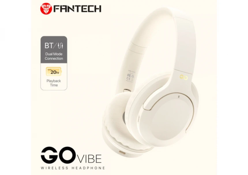 Bluetooth slušalice Fantech GO Vibe WH05 bež