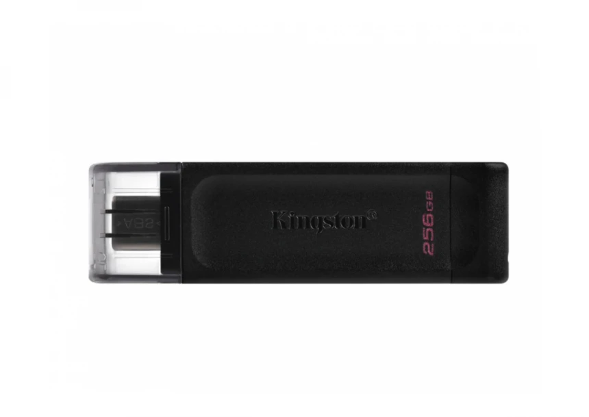 USB memorija KINGSTON DT70/256GB/DataTraveler/3.2/crna