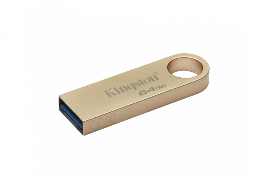USB memorija KINGSTON DTSE9G3/64GB/DataTraveler/3.2/zlatna