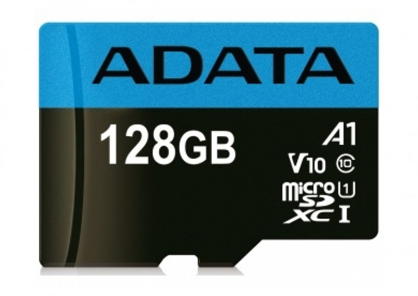 Memorijska kartica UHS-I MicroSDXC 128GB class 10 + adapter AUSDX128GUICL10A1-RA1