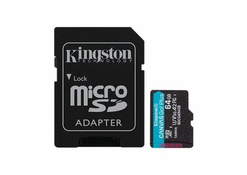 MEM SD MICRO 64GB Canvas Go! Plus + ADP SDCG4/64GB