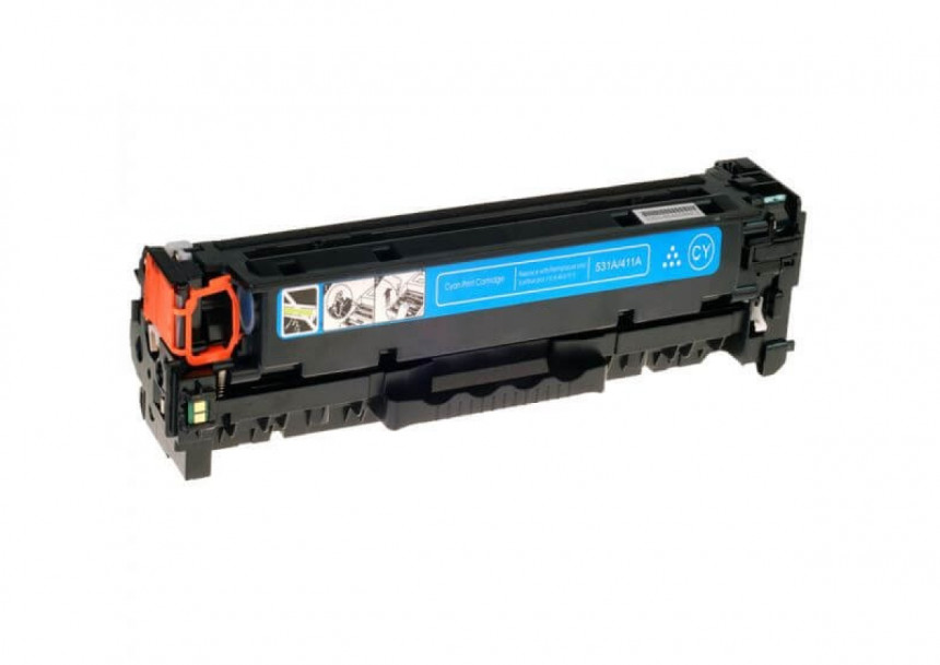 Toner CC531A Printermayin cyan CP2025n/CM2320nf/M351a/M375nw/M451dn/M475dn/M476n