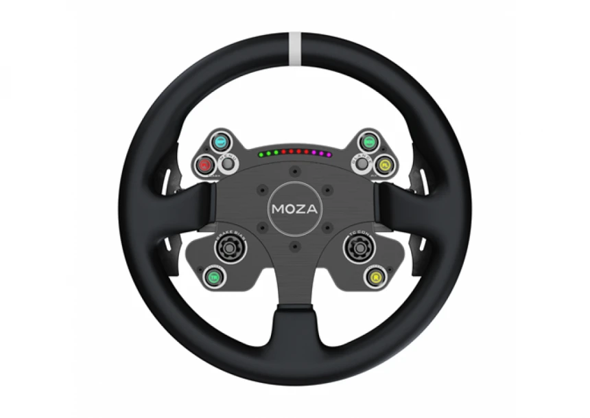 VOLAN MOZA RACING CS V2P DUAL CLUTCH STEERING WHEEL