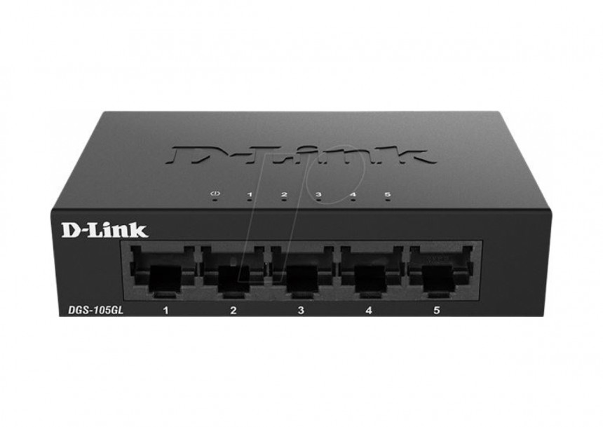 D-Link switch neupravljivi, DGS-105GL/E