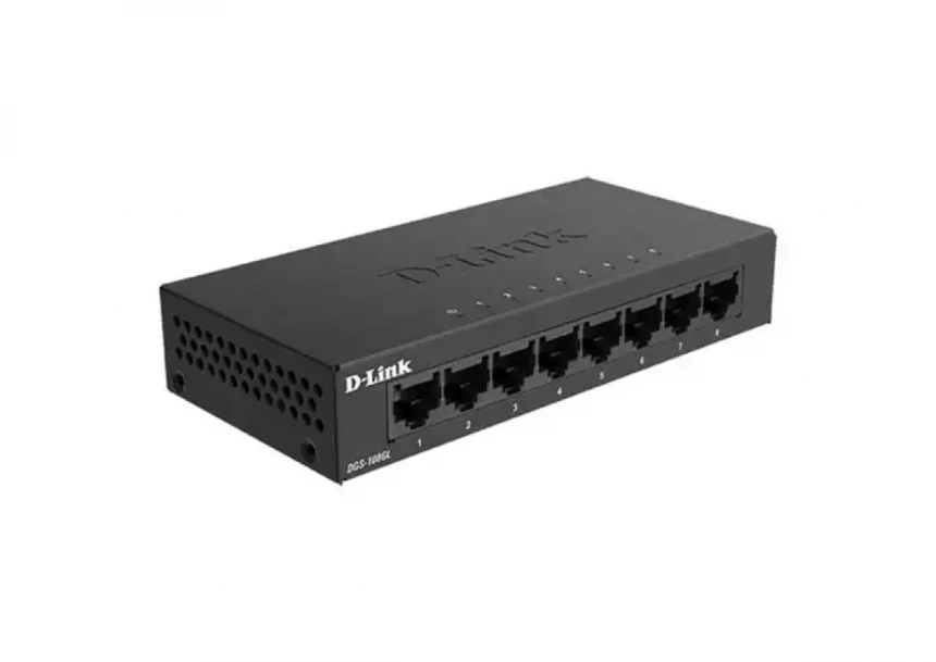 Svič 8-port 10/100/1000 D-Link Unmanaged DGS-108GL/E