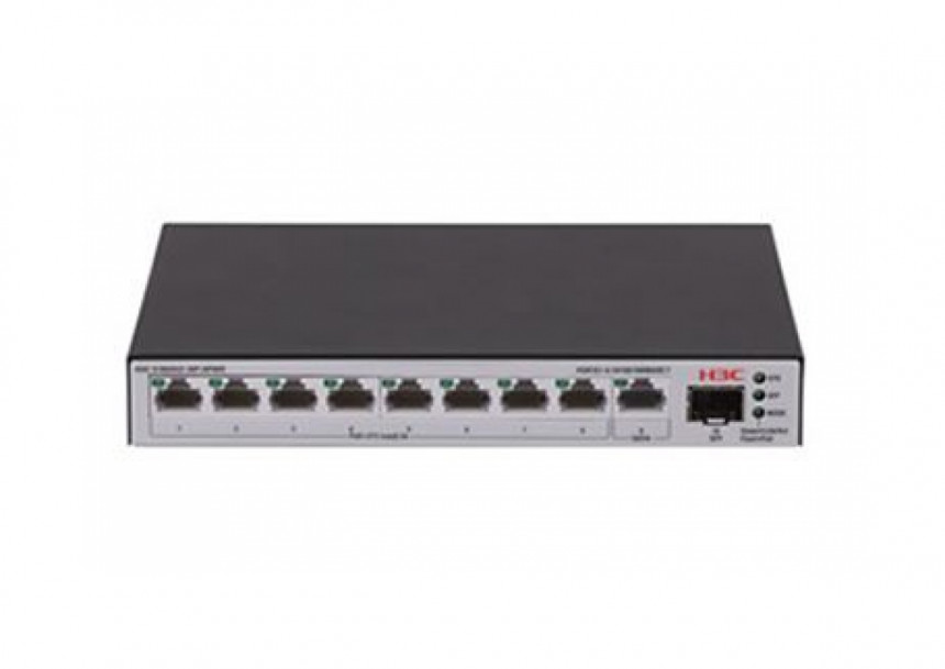 H3C S1600V2-10P-HPWR L2 PoE 125W Ethernet Switch
