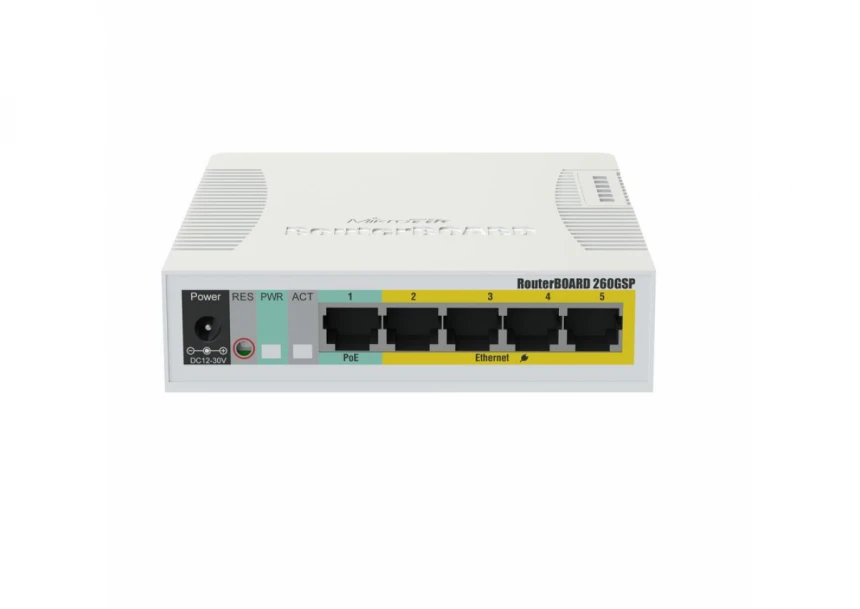 Mikrotik 260GSP CSS106-1G-4P-1S
