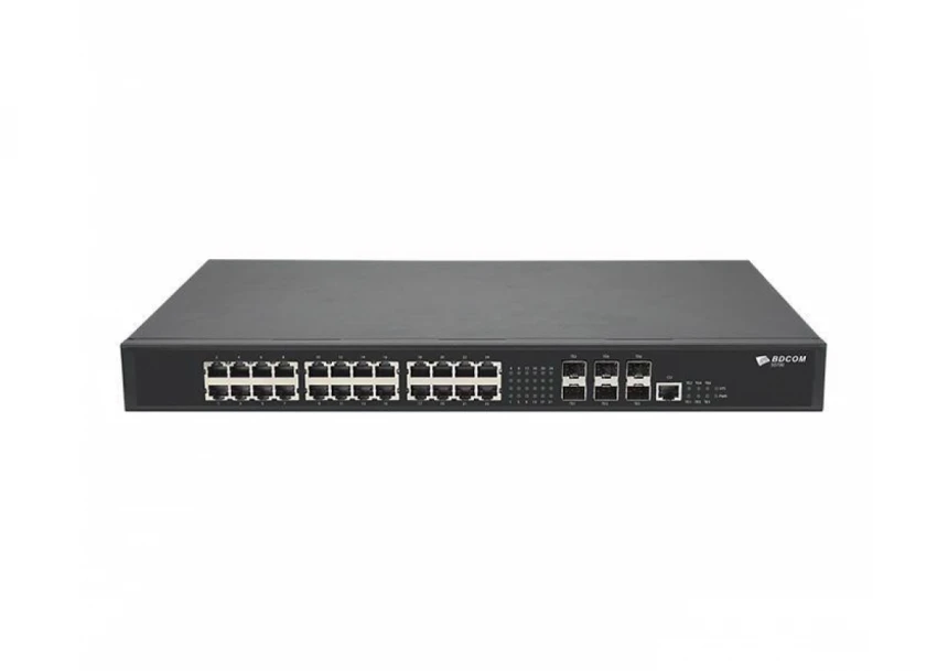 BDCOM S5700-24ET6X switch 24 x 2.5G RJ45, 6 x 10G SFP+ L3