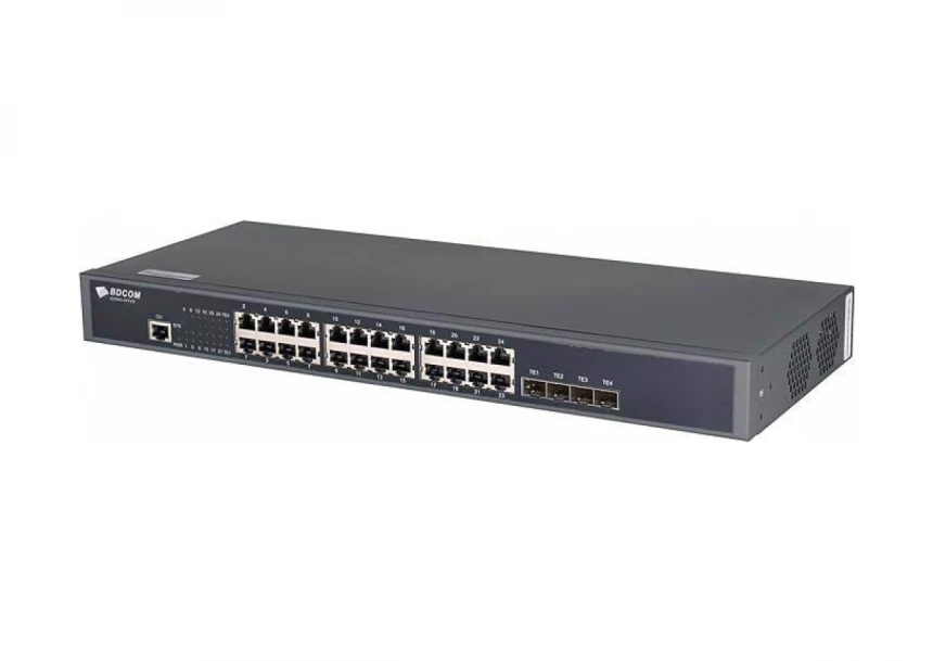 BDCOM S2900-24T4X-2AC , switch 24 x Gigabit RJ45, 4 x 10G SFP+ L3-lite