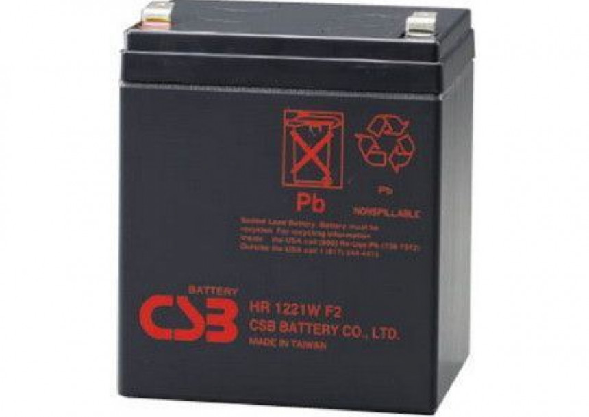 CSB baterija 12V 5Ah HR 1221W (F2)
