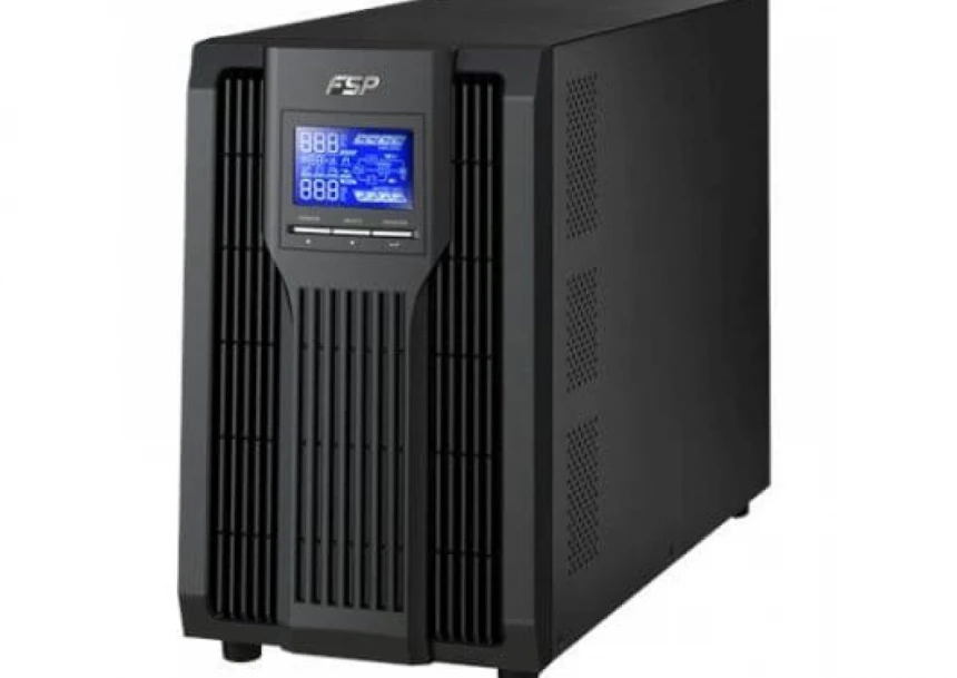 FSP UPS CH-1103TS (PPF24A1800) 3000VA/2700W, Online, Tower, Šuko*4, 230V/53Hz, USB, Intel. Slot, 6x9Ah