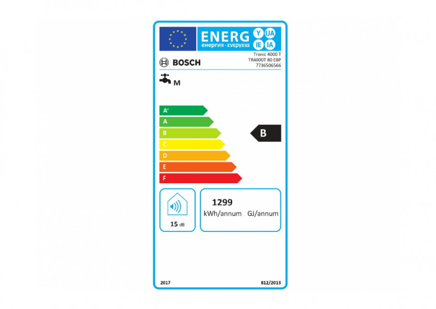 Bojler BOSCH TR4000T80EBP/akumulacioni/smart/bela