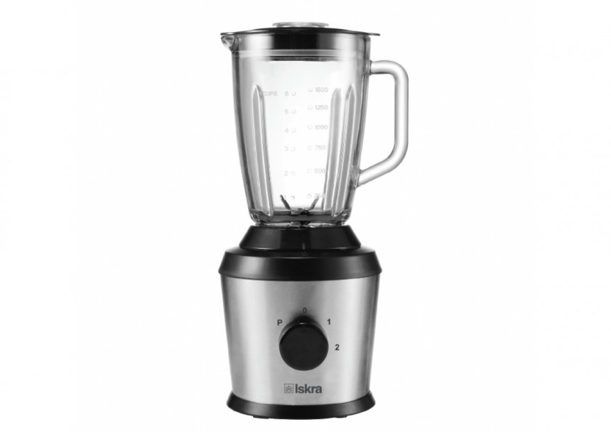 ISKRA blender sa staklenom posudom 500W