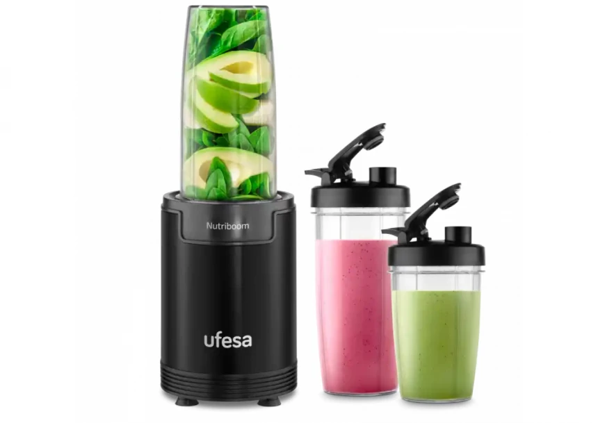 Blender Ufesa Nutriboom/sivi/3 posude/snaga 900W